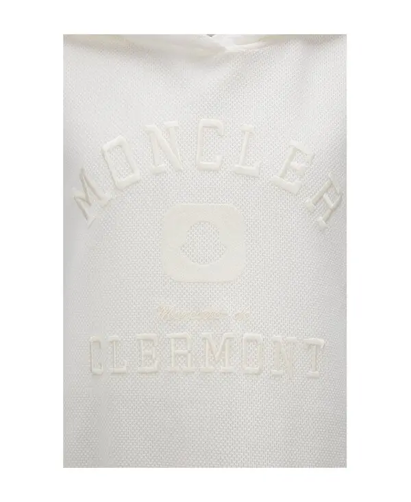 Moncler Sleeveless Hooded Dress With Ruffled Hem
