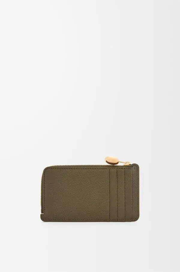 Loewe Pebble Coin Cardholder In Pebble Grained Calfskin