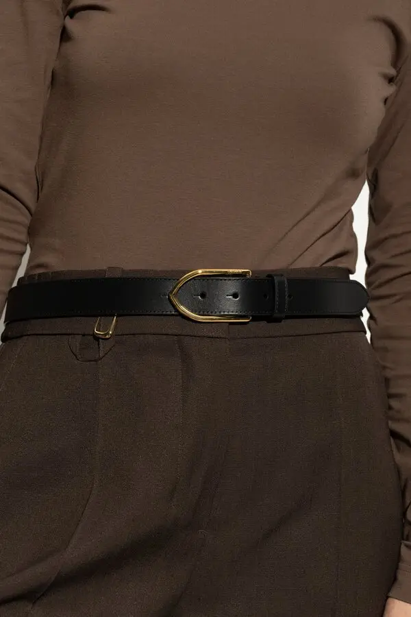 Jacquemus Bambino Slim Leather Belt