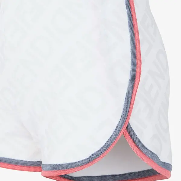 Fendi Allover Logo Knitted Shorts