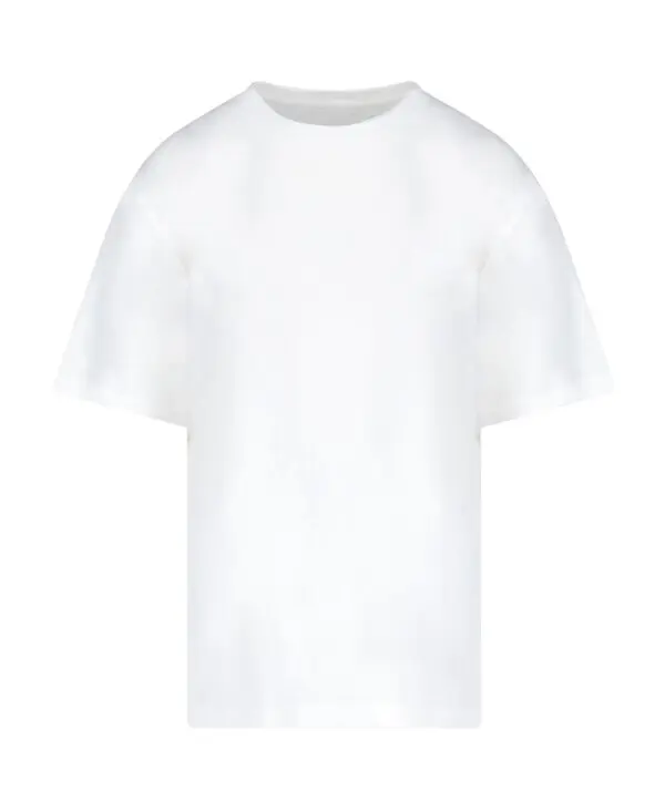 Khaite Mae Logo Patch Crewneck T-shirt - White
