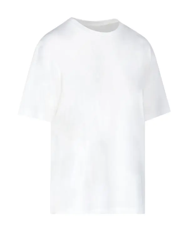 Khaite Mae Logo Patch Crewneck T-shirt