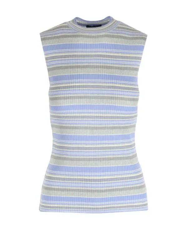 Theory Ribbed Mock Neck Tank Top