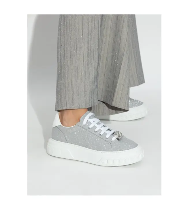 Casadei Glitter Low-top Sneakers