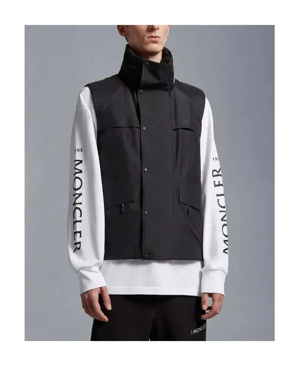 Moncler Vanil Down Gilet With Stand Collar