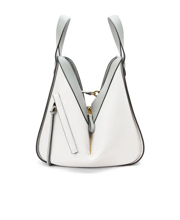 Loewe Small Hammock Bag In Classic Calfskin - Nude