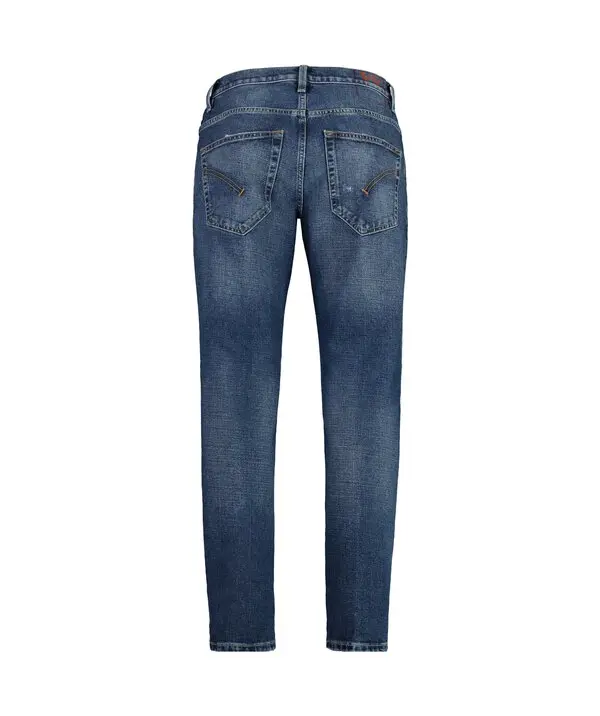 DONDUP Brighton 5 Pocket Straight Jeans - Blue