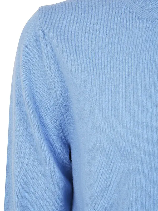 Comme Des Garçons Knitted Jumper - Blue
