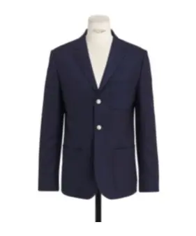 Dior Tailored Lapel Blazer - Blue