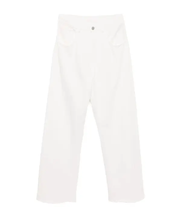 MAISON MARGIELA Belt Loops Slacks - White
