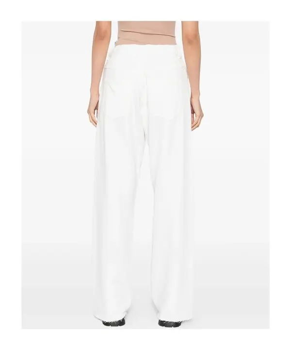 MAISON MARGIELA Straight Leg Belt Loops Slacks