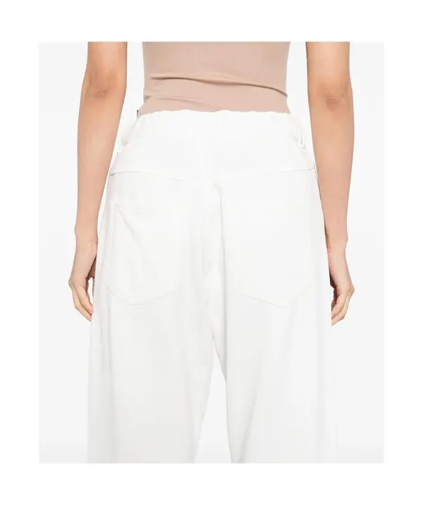 MAISON MARGIELA Straight Leg Belt Loops Slacks