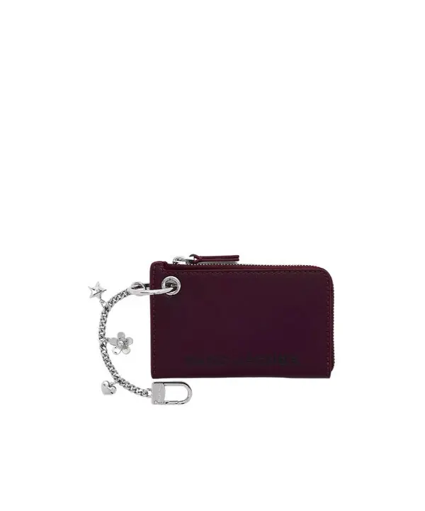 Marc Jacobs Zip-around Bag Charm - Dark Plum