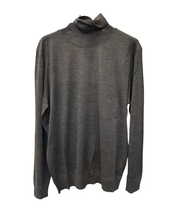 Barena Venezia Long Sleeve Ribbed Knit Turtleneck Sweater