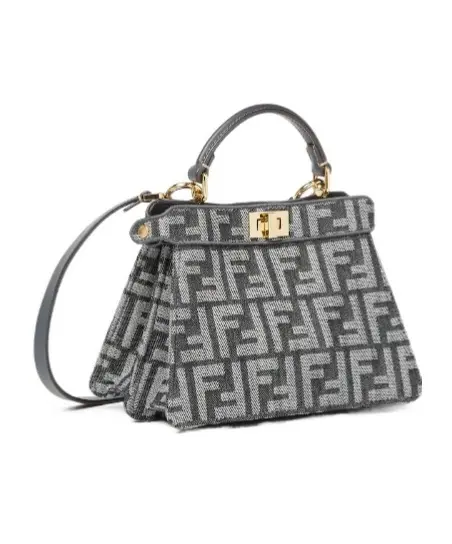 Fendi Peekaboo Iseeu Petite Monogram Tote Bag