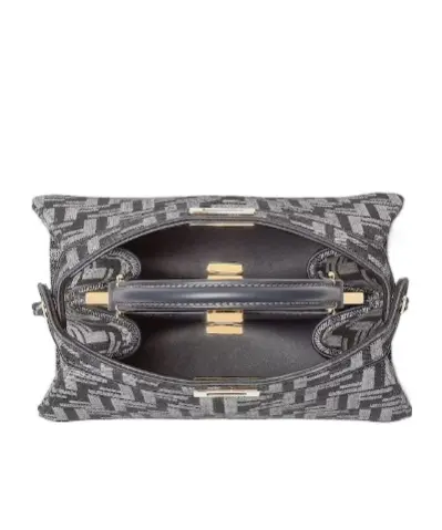 Fendi Peekaboo Iseeu Petite Monogram Tote Bag