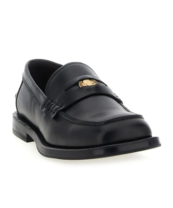 Moschino Berlin Square Toe Loafers
