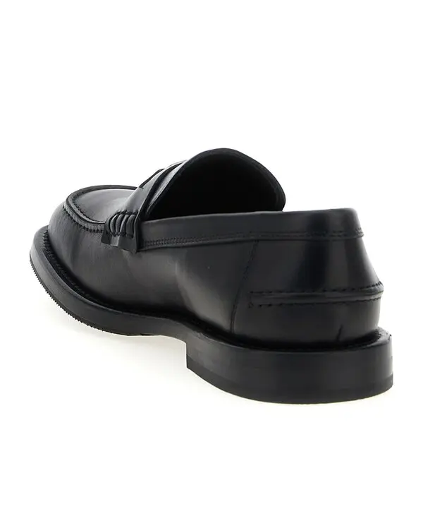 Moschino Berlin Square Toe Loafers
