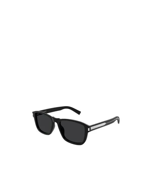 Saint Laurent Square Frame Sunglasses - Black