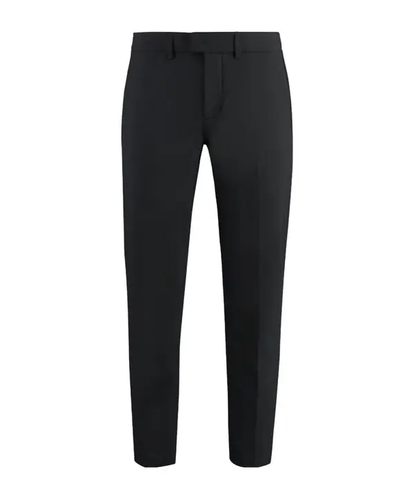 DONDUP Pablo Wool Blend Slim Fit Trousers