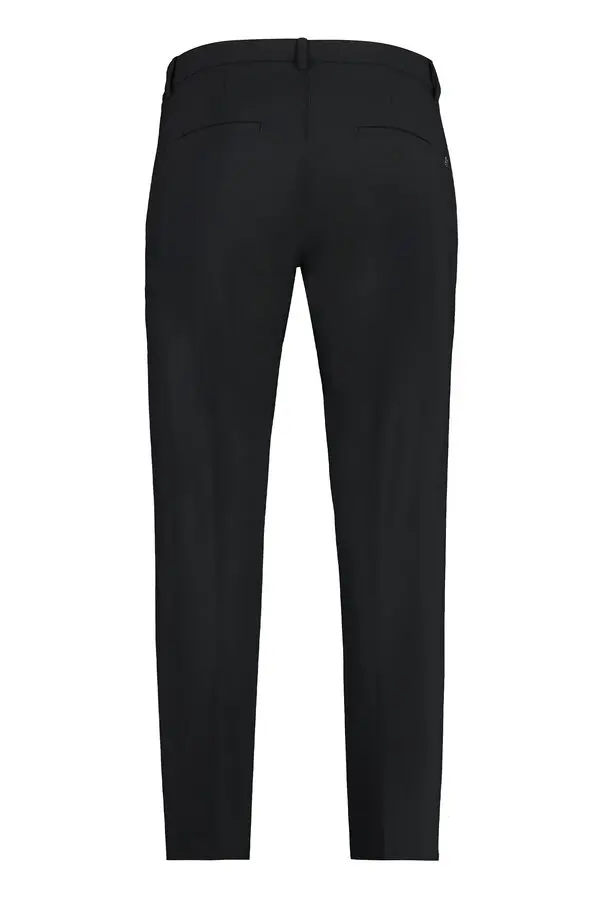 DONDUP Pablo Wool Blend Slim Fit Trousers