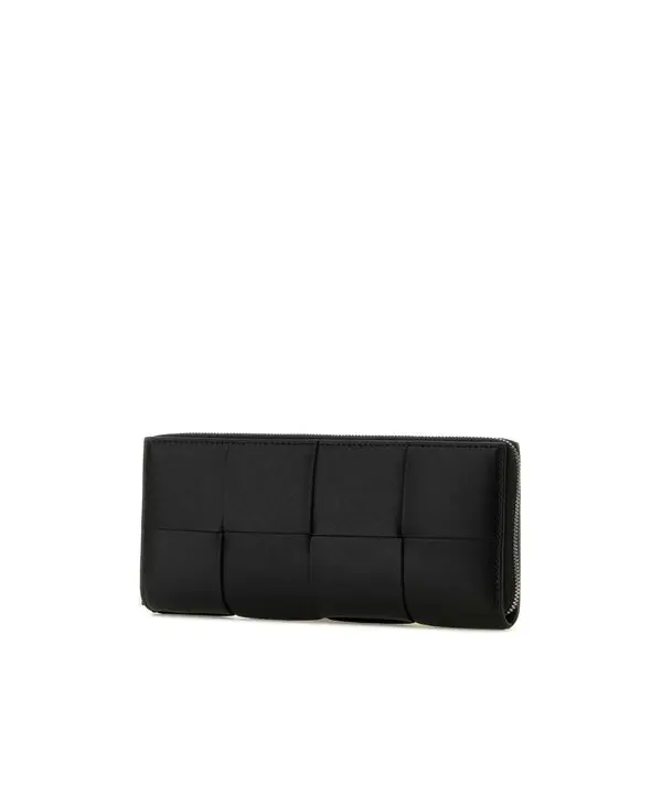 Bottega Veneta Intrecciato Zip Around Wallet