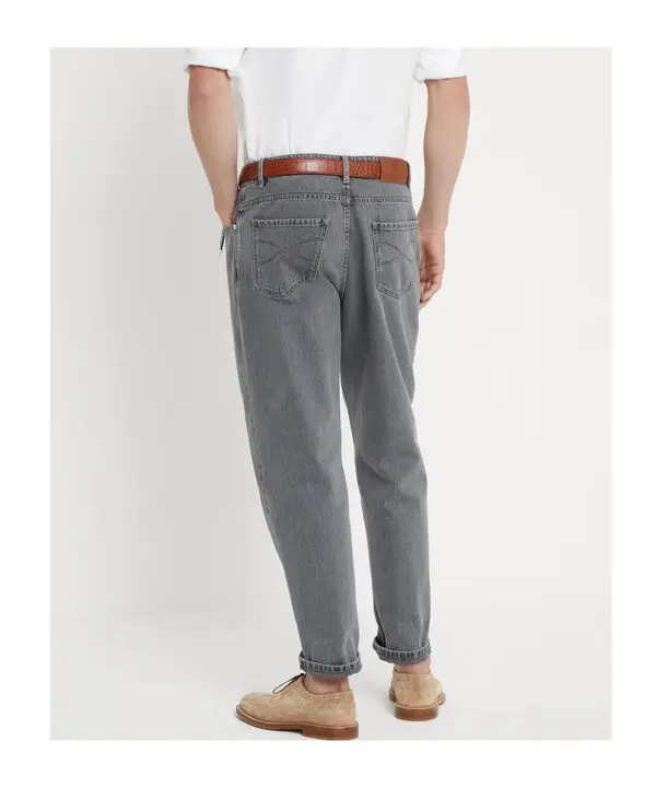 Brunello Cucinelli Straight Leg Denim Jeans