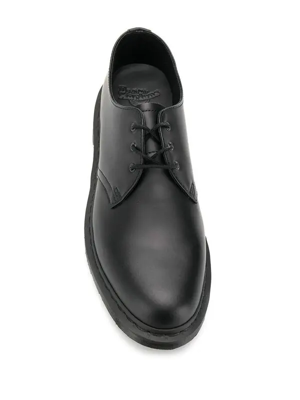 Dr. Martens 1461 Mono 3-eye Derby Lace-up Shoes - Black