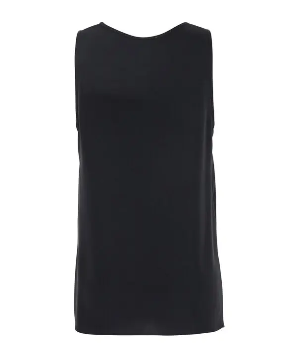 P.a.r.o.s.h Crewneck Sleeveless Tank Top - Black