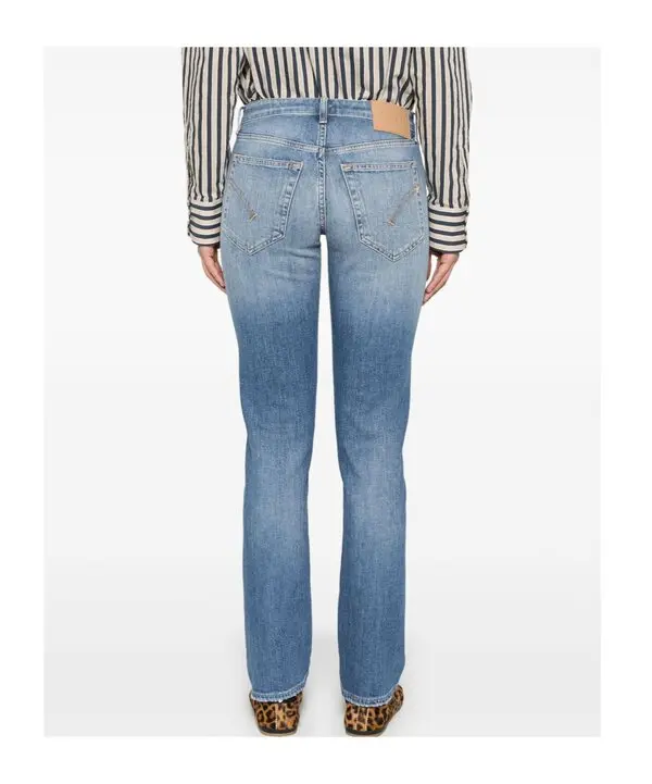 DONDUP Reina Straight-leg Jeans - Blue