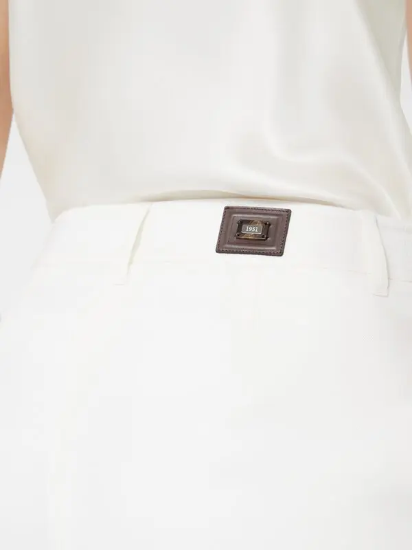 Max Mara Pleat Detailed Wide-leg Trousers