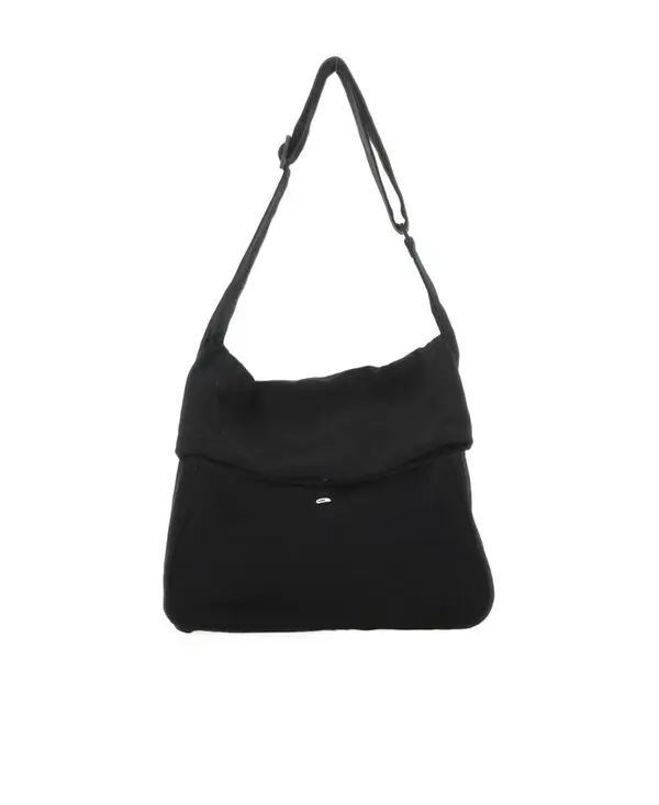 Our Legacy Foldover Top Sling Bag - Black