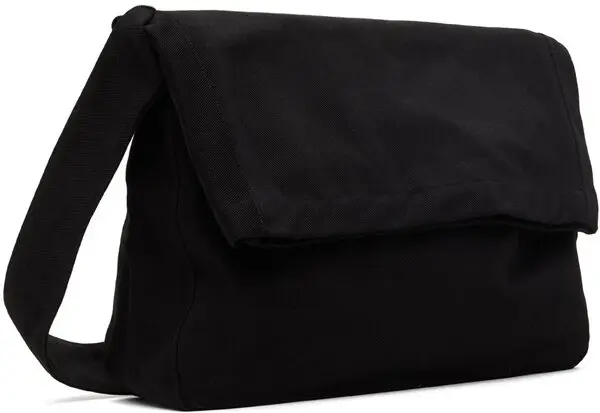 Our Legacy Foldover Top Sling Bag - Black