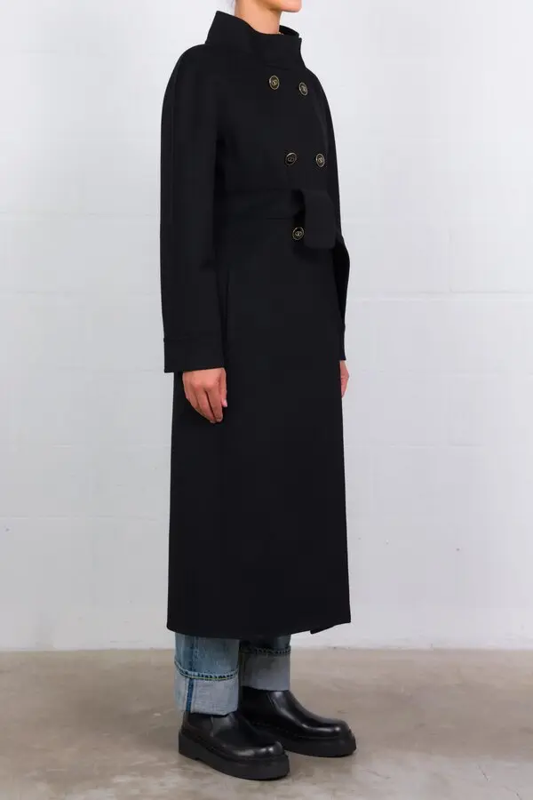 Valentino Garavani Double-breasted High Neck Coat
