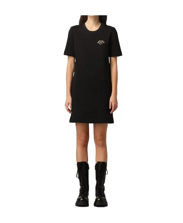 Moschino Round Neck Short-sleeved Dress