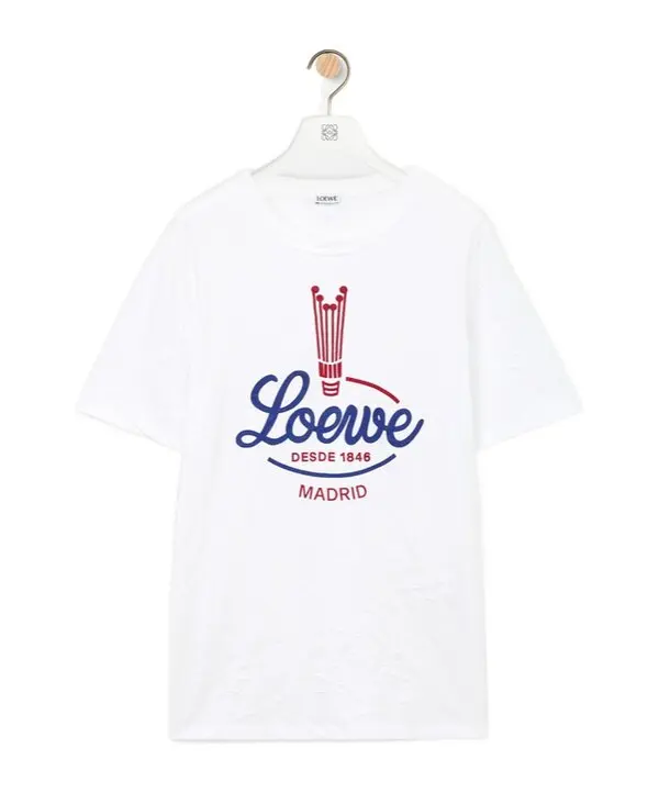 Loewe Logo Print T-shirt - White