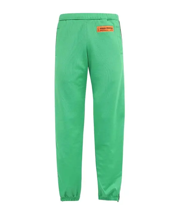 Heron Preston Logo-patch Elasticated Waistband Track Pants - Green
