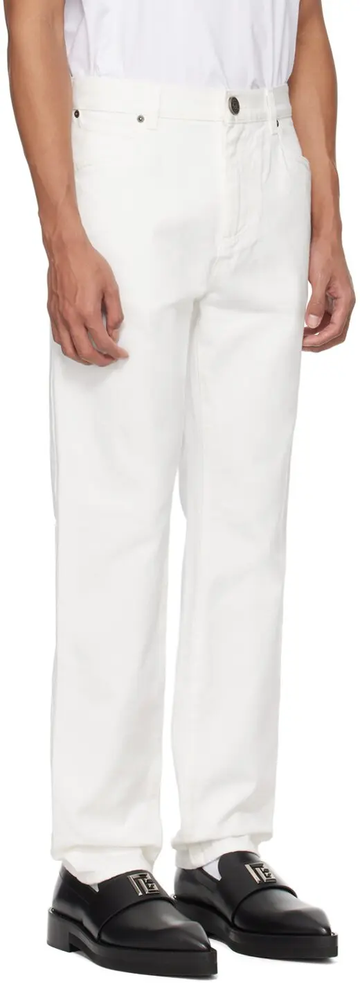 Balmain Mid-rise Slim-fit Jeans