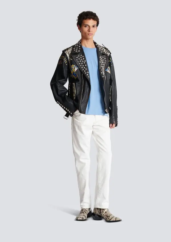 Balmain Mid-rise Slim-fit Jeans