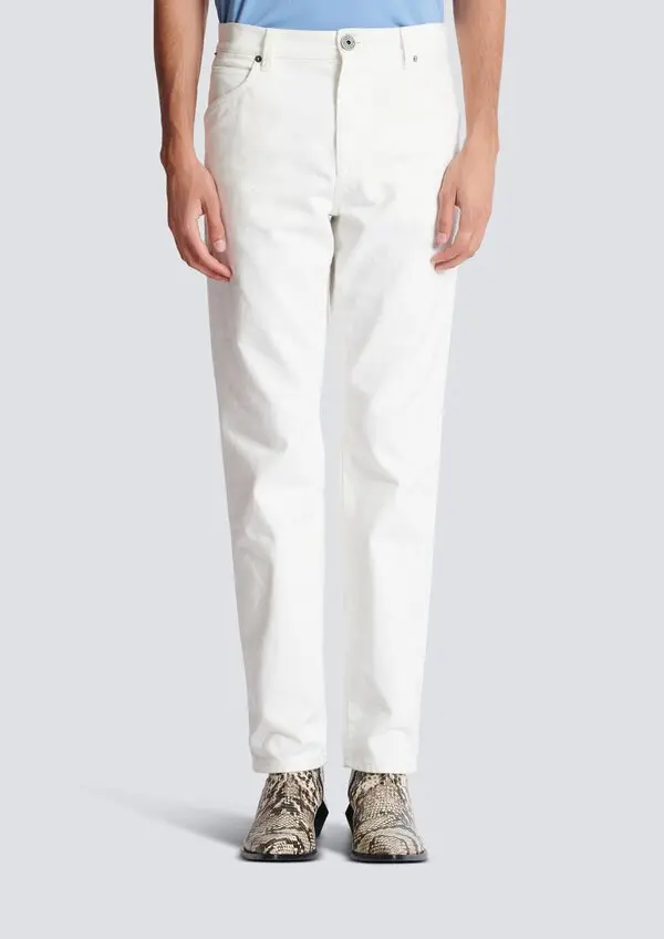 Balmain Mid-rise Slim-fit Jeans