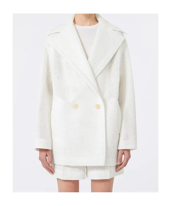 Max Mara Double-breasted Long-sleeved Jacket