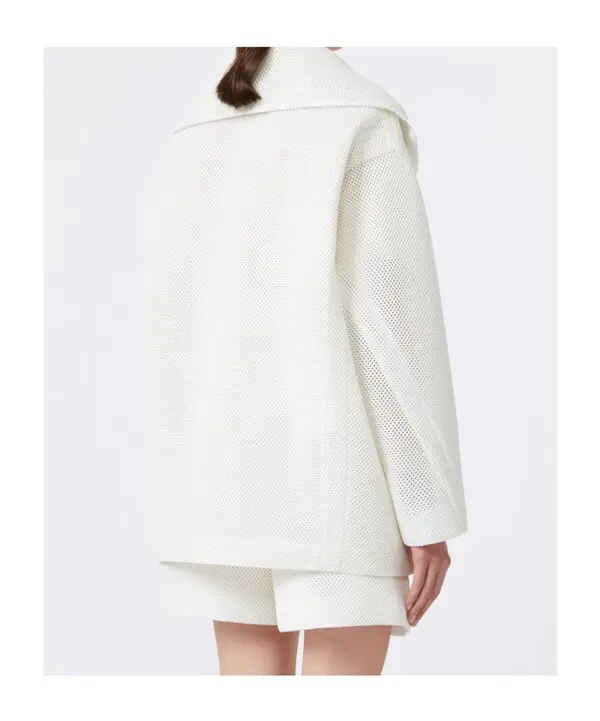 Max Mara Double-breasted Long-sleeved Jacket