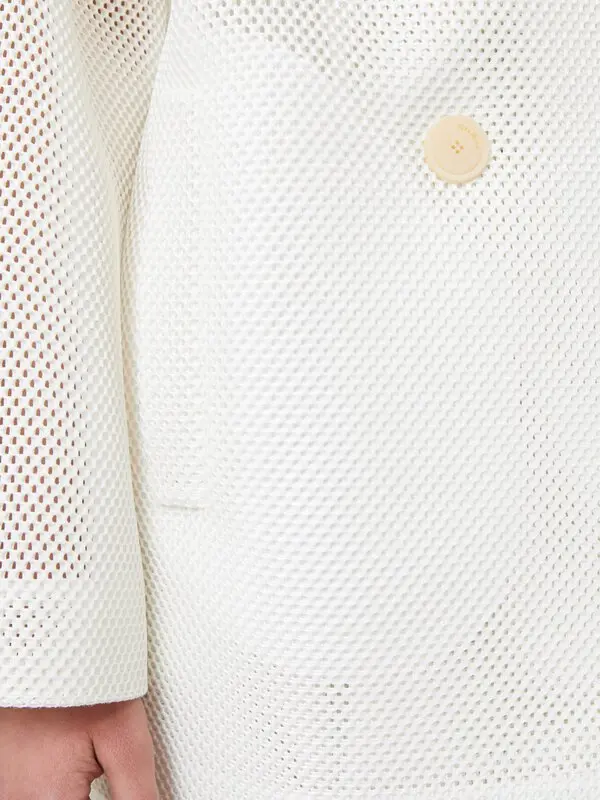 Max Mara Double-breasted Long-sleeved Jacket