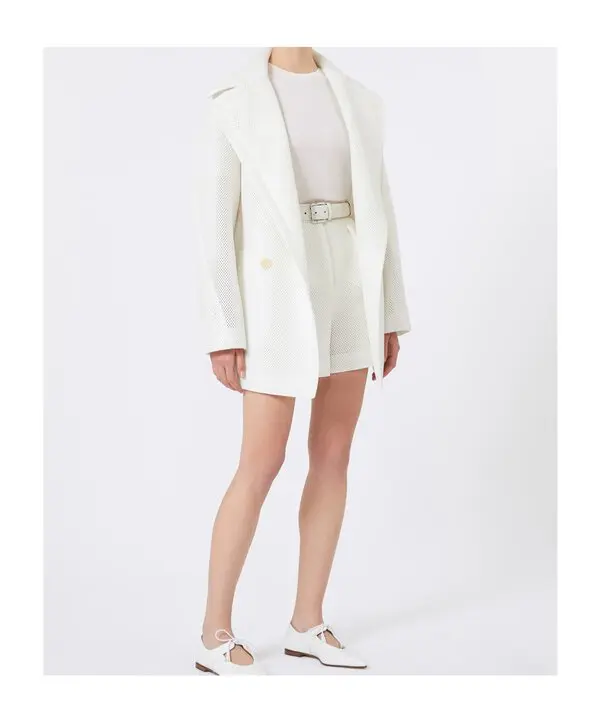 Max Mara Double-breasted Long-sleeved Jacket
