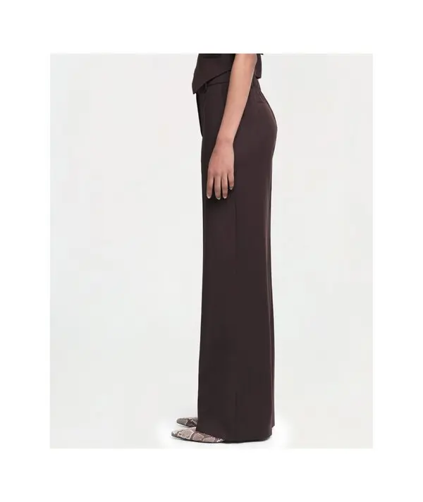 Simkhai Tavar Wide Leg Pants - Espresso