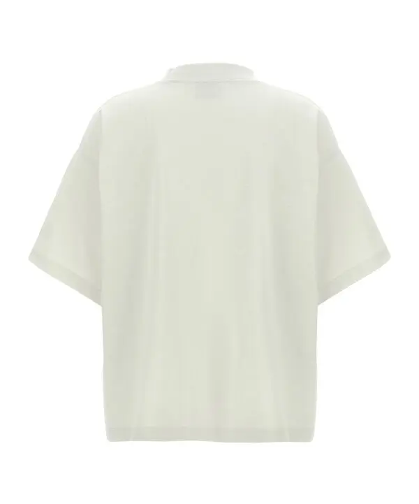 Balenciaga Logo Printed Cropped T-shirt