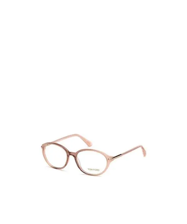 TOM FORD Oval Frame Eyeglasses - Nude