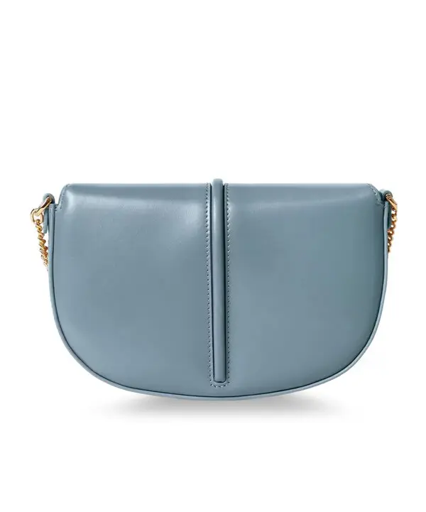 Fendi Fendigraphy Logo Lettering Chain-linked Wallet - Light Blue