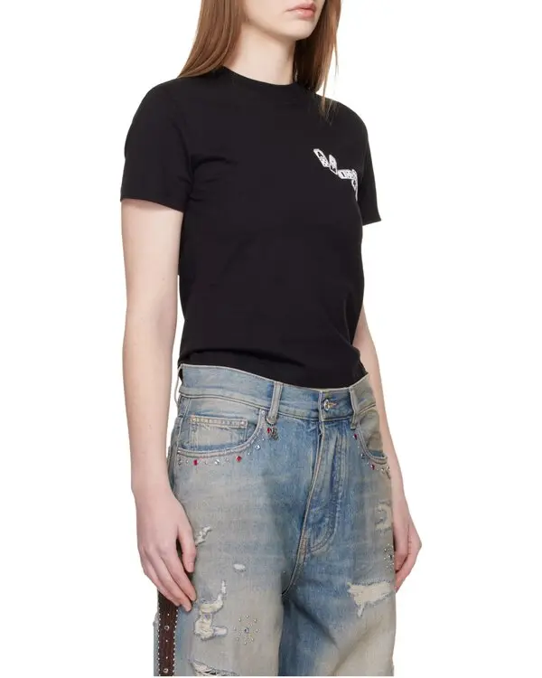 Amiri Domino Print Crewneck T-shirt