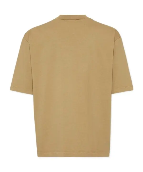 Dsquared2 Icon Logo Printed Crewneck T-shirt - Khaki